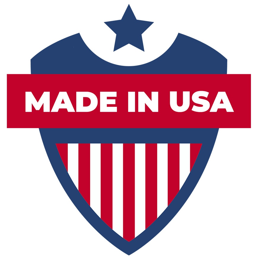 Sticker Cu Mesaj In Engleza Made In USA, SUA, Scut, Stea, cu Margini ...
