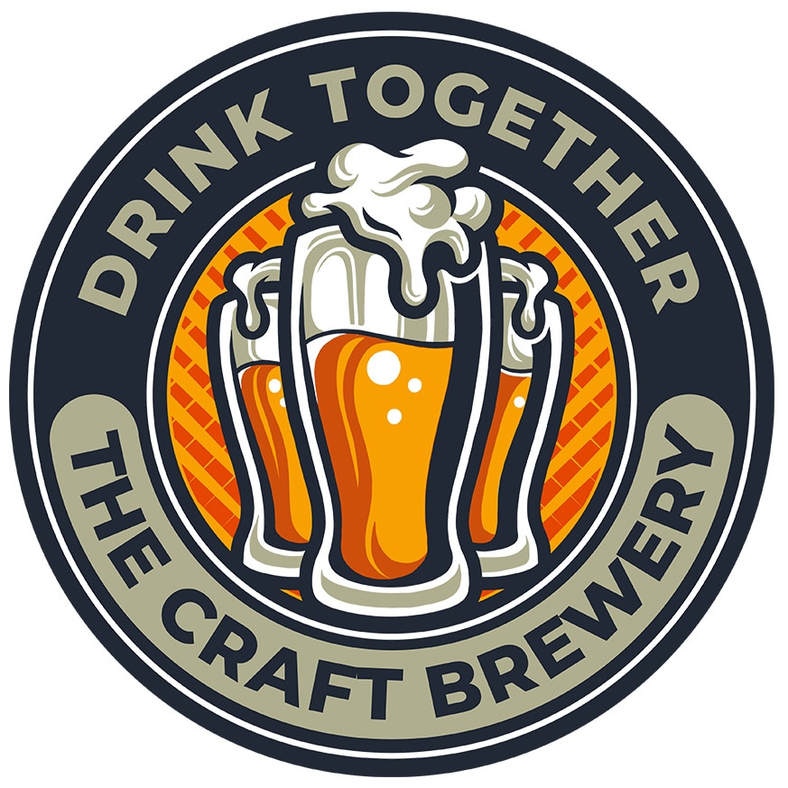 Sticker Cu Mesaj In Engleza Drink Together The Craft Brewery, Bere ...