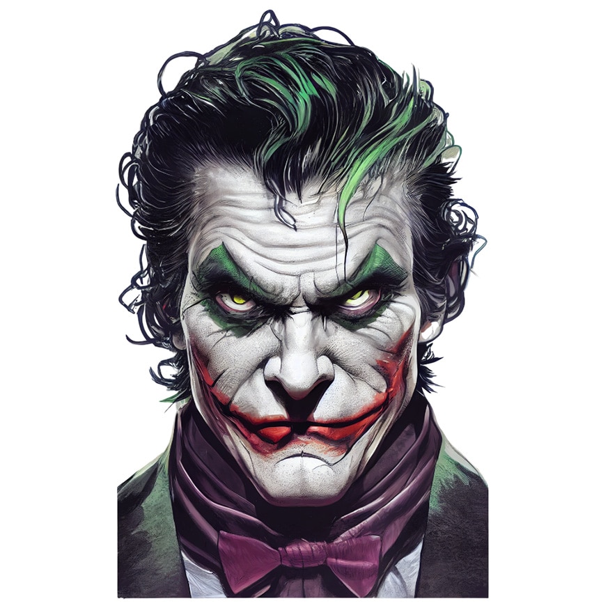 Sticker Cu Joker, DC, Raufacatori, Benzi Desenate, Iubitori de Filme ...