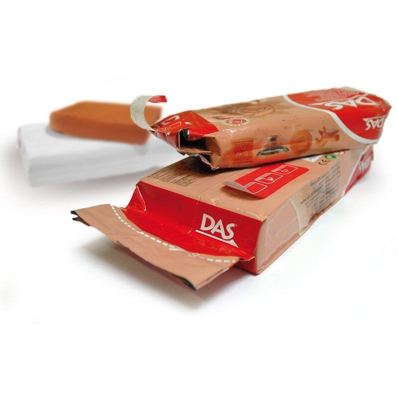 Set 2 x Pasta de modelaj DAS - Alb - 1 kg - eMAG.ro