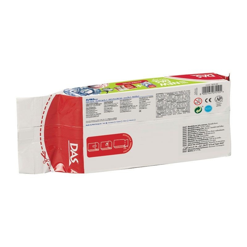 Set 2 x Pasta de modelaj DAS - Alb - 1 kg - eMAG.ro