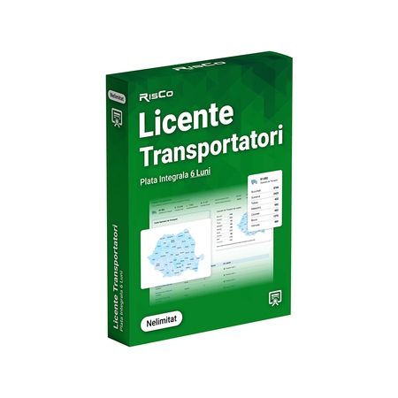 Licenta Electronica, Licente Transportatori - Valabilitate 6 Luni - eMAG.ro