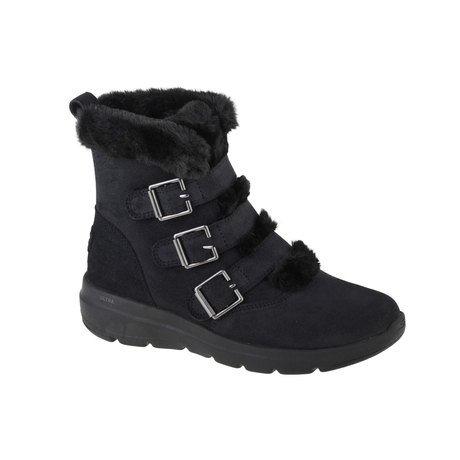 Зимни ботуши, Skechers Glacial Ultra - Buckle Up 144154-BBK, черни, 38 ...