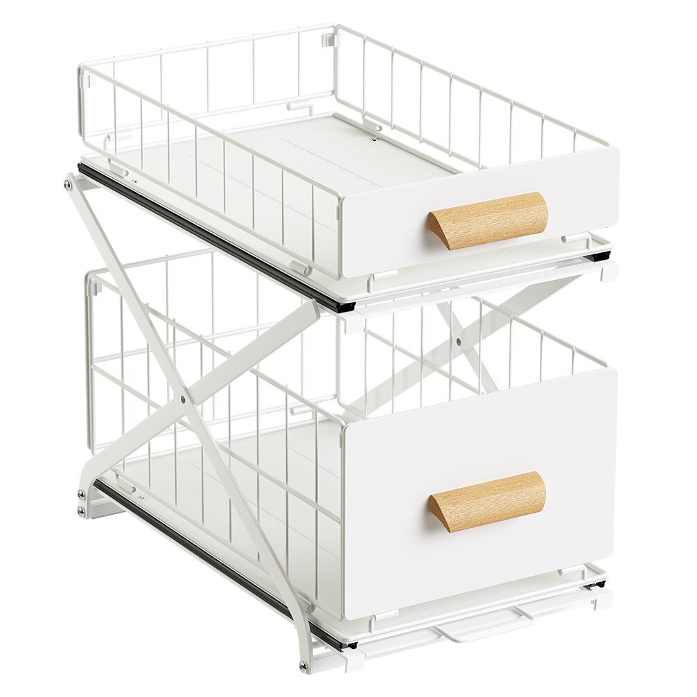 Organizator dulap universal Destello, Raft Solid, Reglabil pe 3 ...