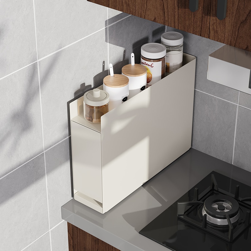 Raft ingust pentru Condimente Destello, Suport Extensibil Solid, Tip ...