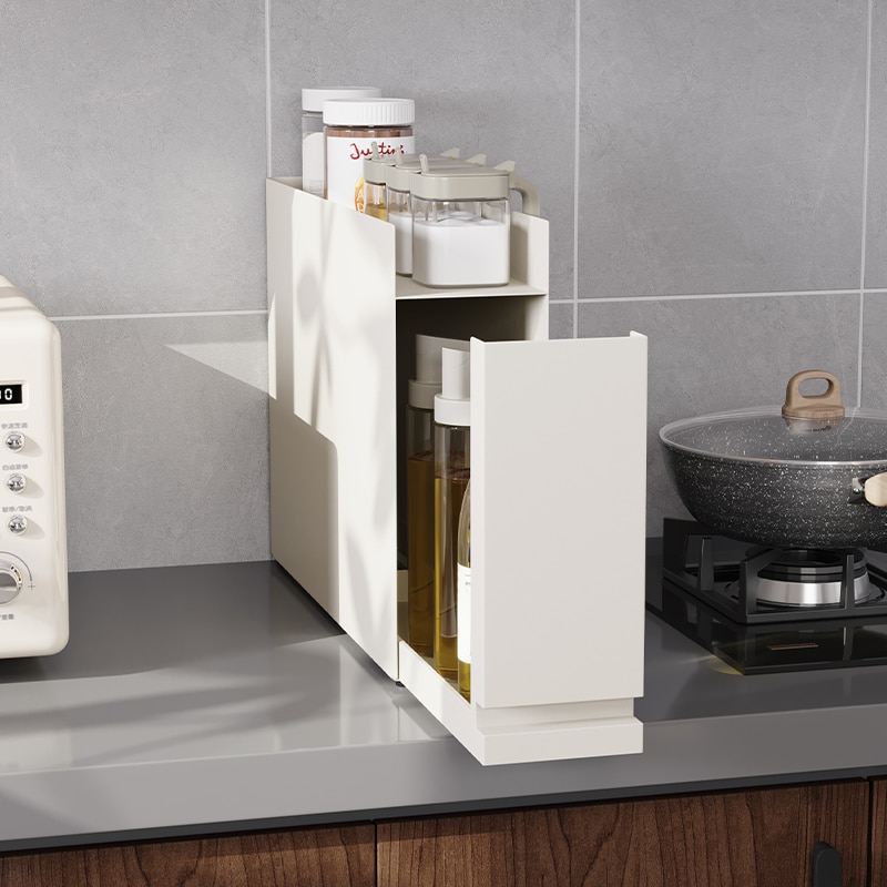 Raft ingust pentru Condimente Destello, Suport Extensibil Solid, Tip ...