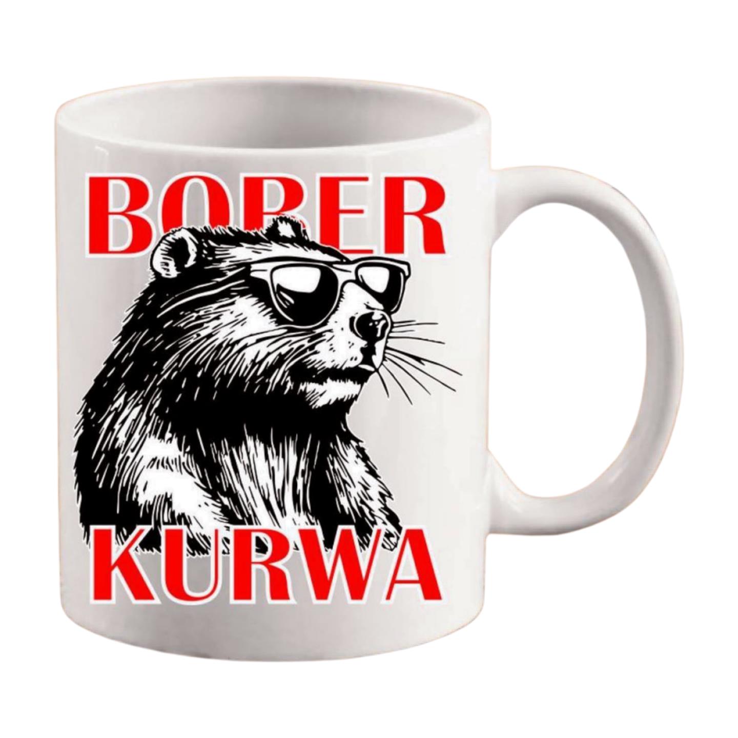 Bober kurwa szemüveges bögre, fehér, 3 dl - eMAG.hu