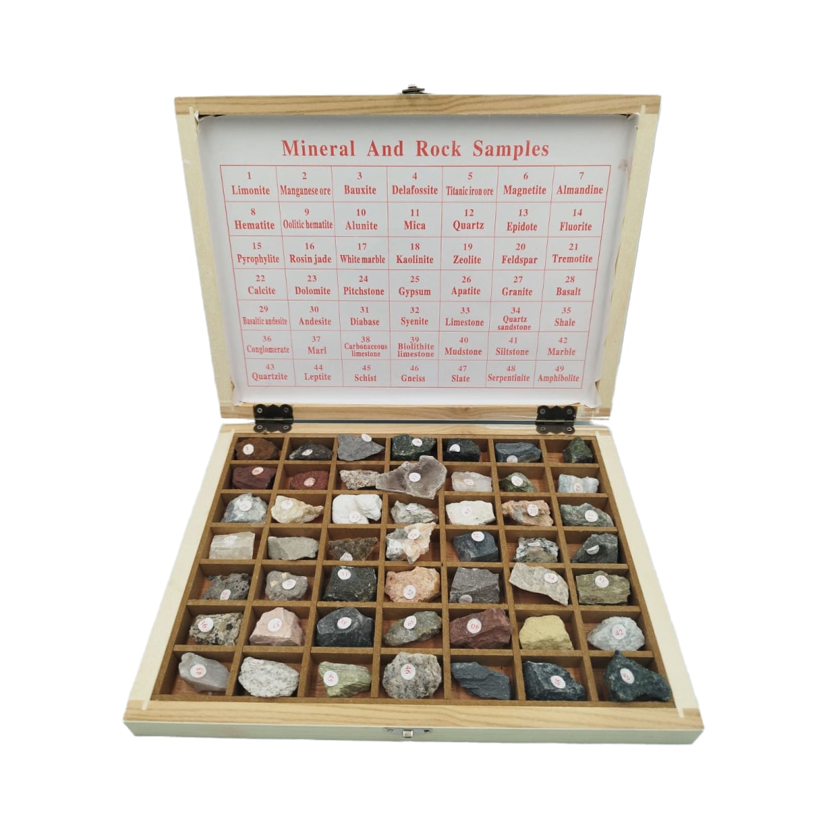 Colectie de Roci Si Minerale (49 Specimene) - eMAG.ro