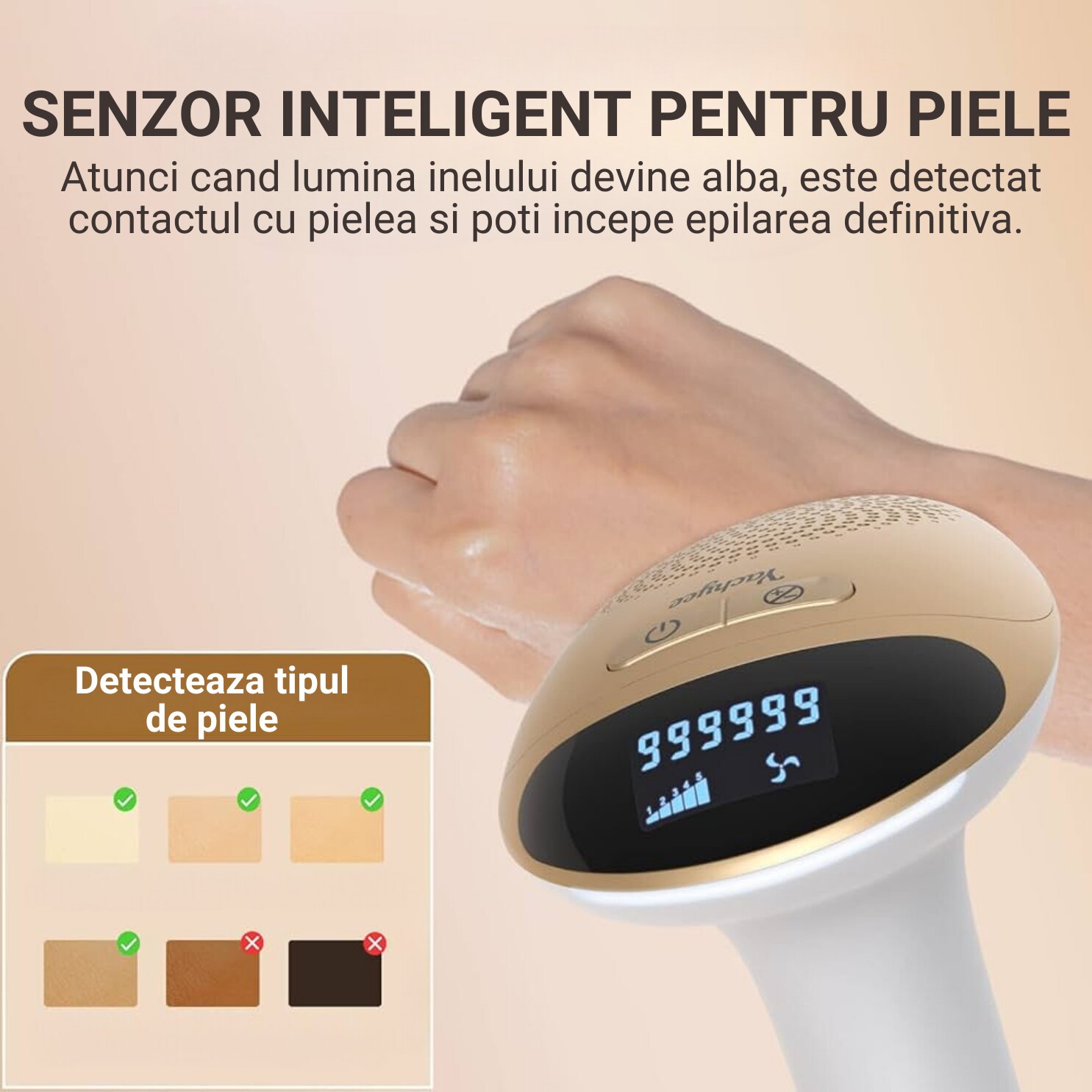 Epilator IPL Pentru Epilare Definitiva Profesionala, ProHink ...