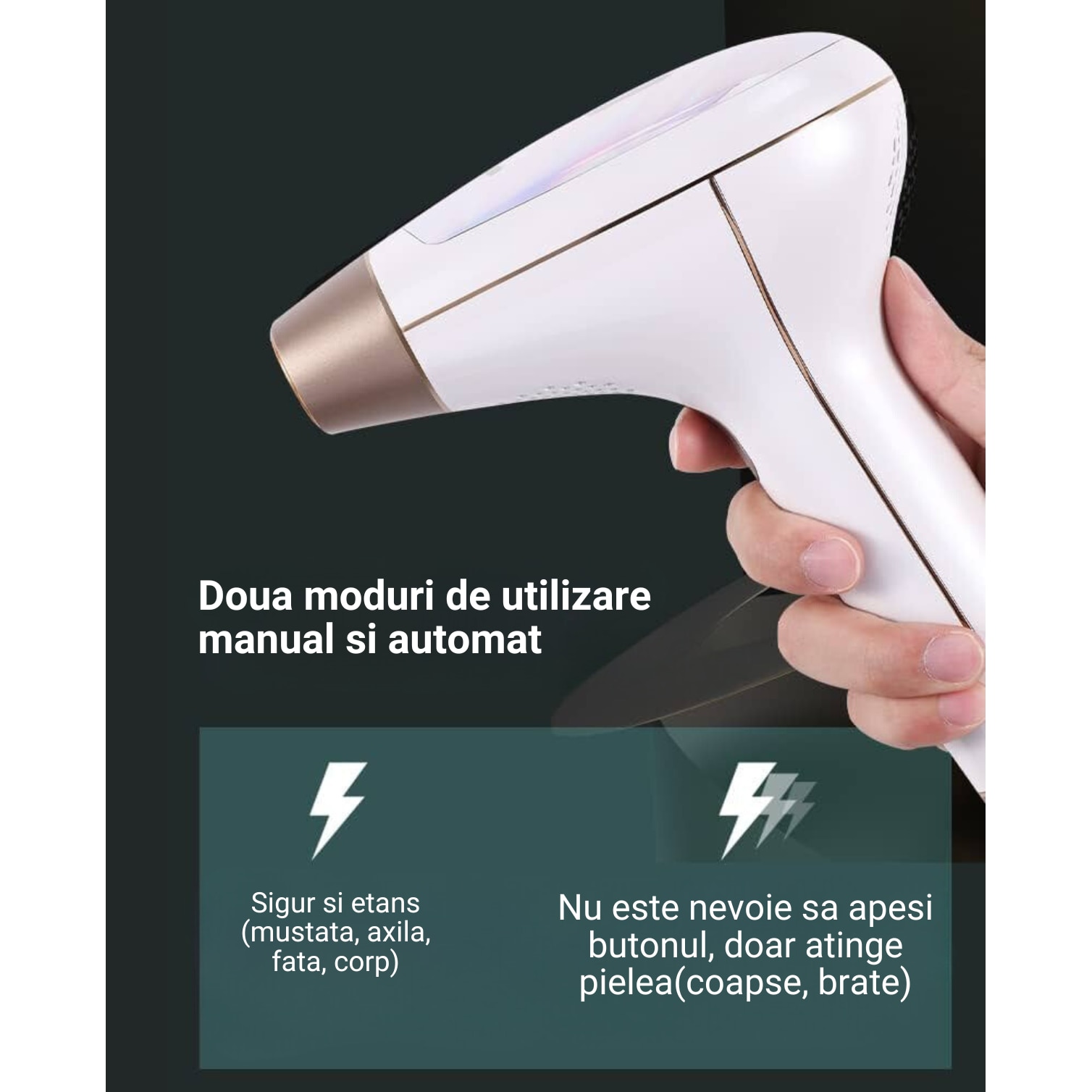 Epilator IPL Pentru Epilare Definitiva Profesionala, ProHink ...