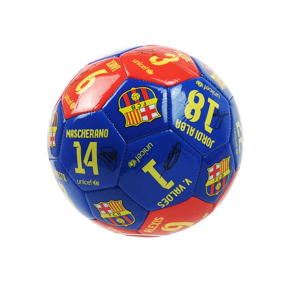Minge de fotbal, Barcelona, Cu semnaturi - eMAG.ro