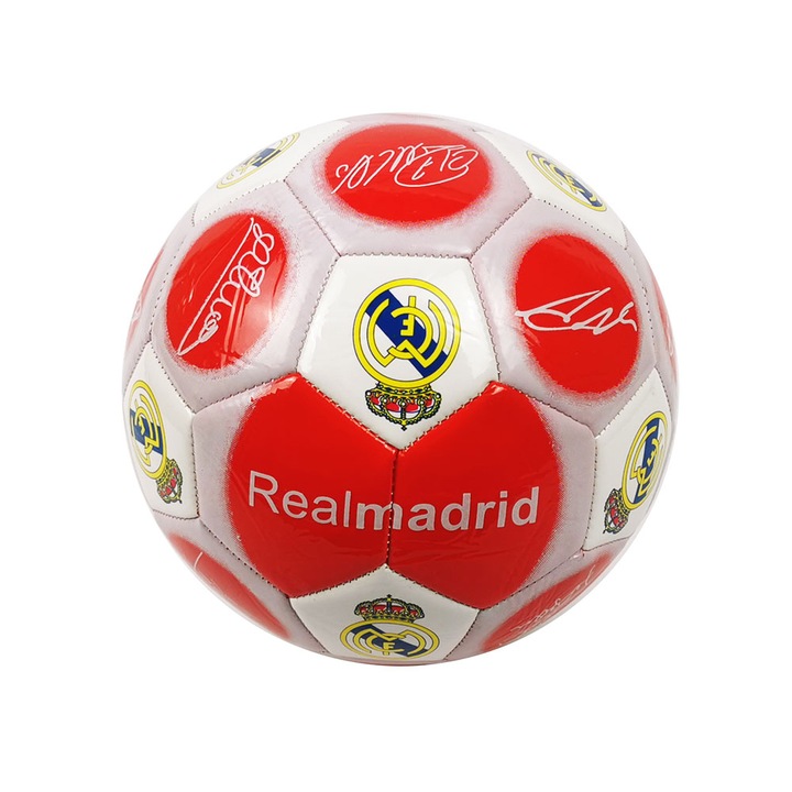 Minge de fotbal, Real Madrid, cu autograf - eMAG.ro