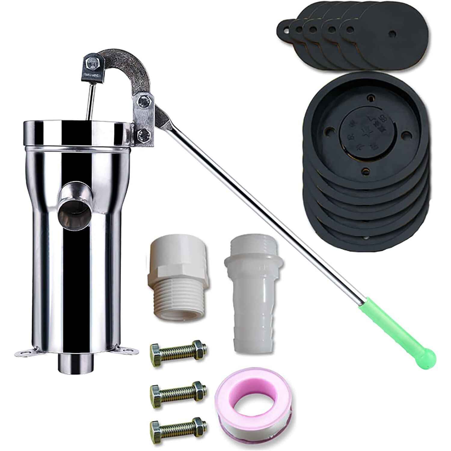 Pompa manuala de apa, Excitat, otel inoxidabil, usor de asamblat, fara ...