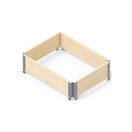 Pat de gradina Hydrostab Upyard, Din lemn, 80x60 cm - eMAG.ro