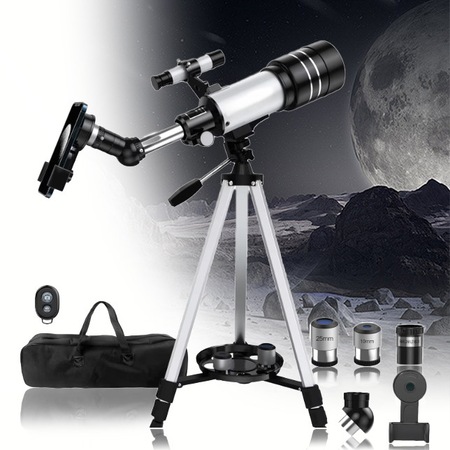 Telescop pentru adulti si copii, Excitat®, reglabil, control fara fir ...