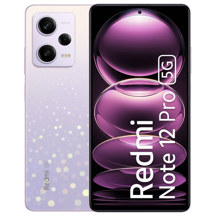 Telefon mobil Xiaomi Redmi Note 12 Pro, Dual SIM, 128GB, 8GB RAM, 5G ...