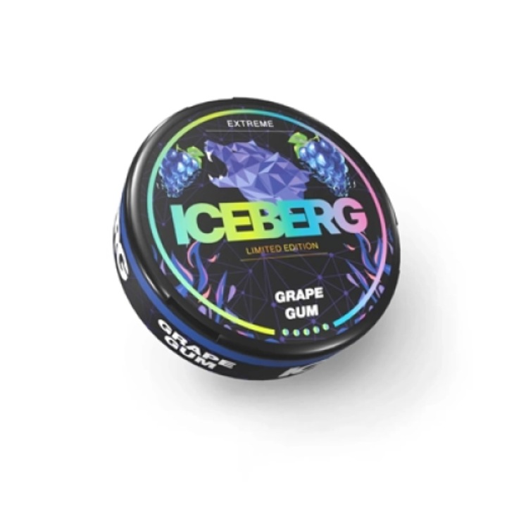 Pouch cu nicotina - Snus Iceberg Grape Gum 130mg - eMAG.ro