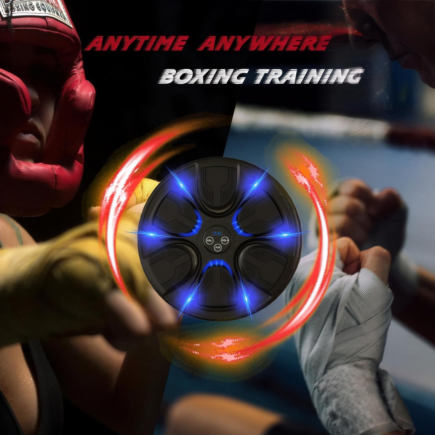 Tinta de Antrenament pentru Box, incarcare USB, difuzor incorporat ...