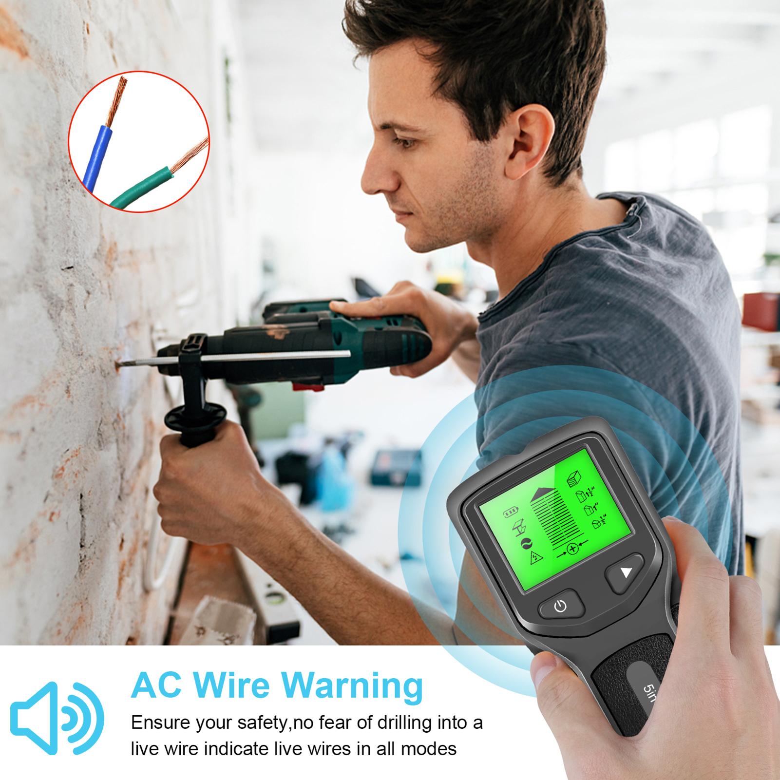 Detector cabluri electrice 5 in 1, Excitat®, 5 moduri de scanare ...