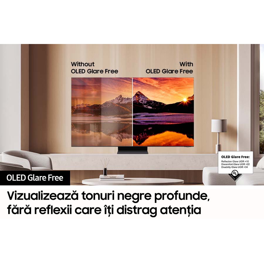 Телевизор SAMSUNG OLED 77S95D, 77" (195 см), Smart, 4K Ultra HD, 100 Hz ...