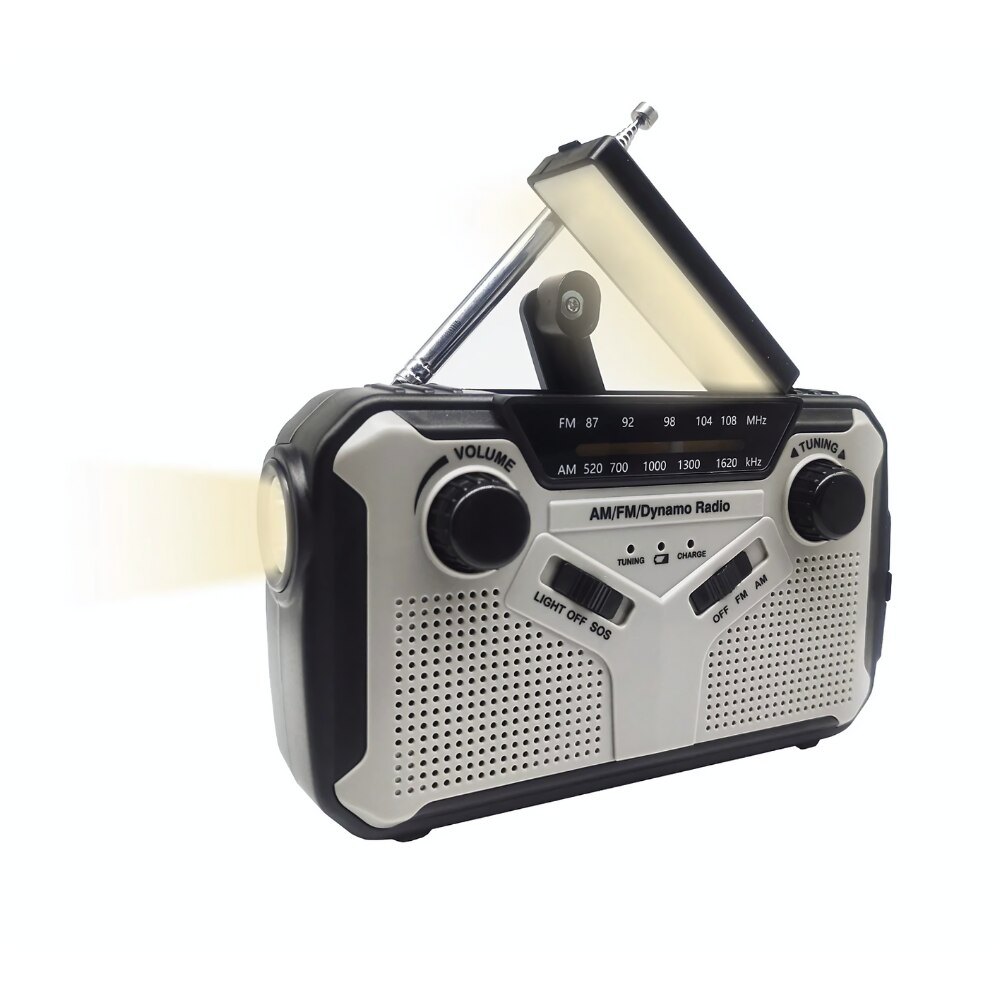 Radio Portabil Multifunctional pentru Aer Liber, Incarcare Solara ...