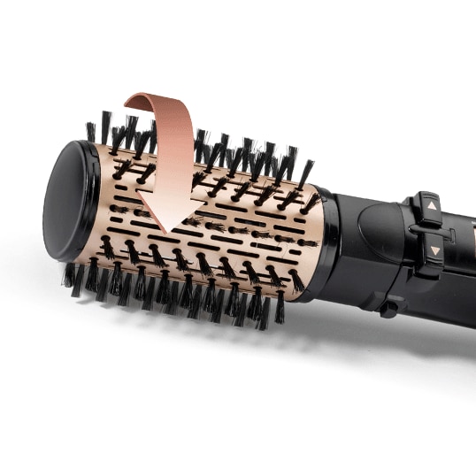 Perie rotativa Babyliss Flawless Hair AS964ROE, 1000 W, invelis ceramic ...