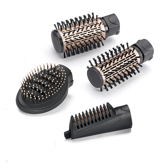 Perie rotativa Babyliss Flawless Hair AS964ROE, 1000 W, invelis ceramic ...