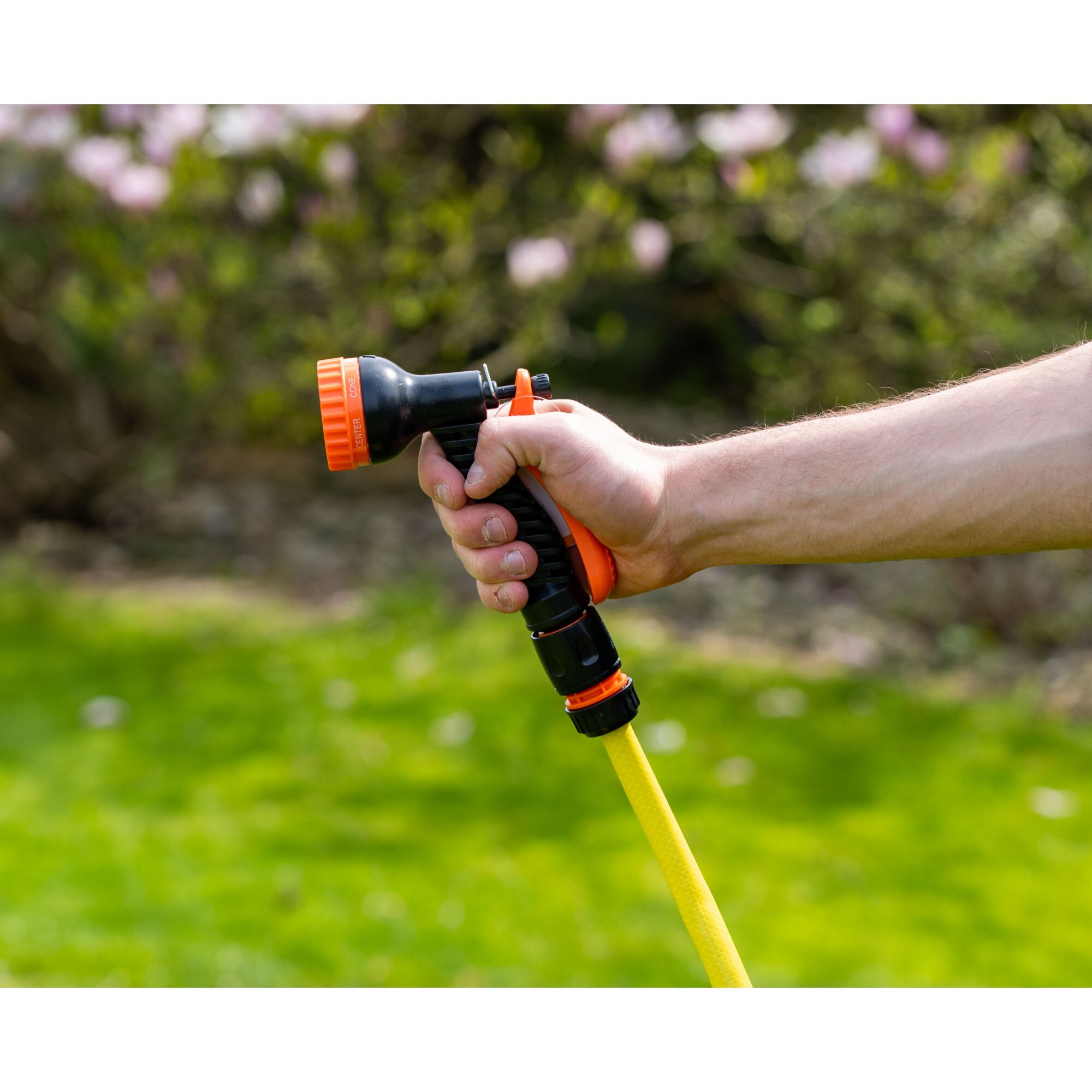 Set furtun de gradina Sunflex 1/2 + accesorii, 20 m, 3 fitinguri ...