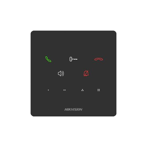 Post interior interfon TCP/IP, 9 butoane, PoE - HIKVISION DS-KH6000-E1 ...