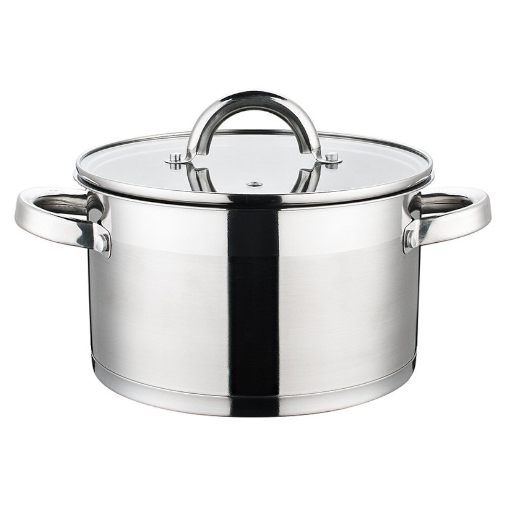Set 2 x Oala din Inox Grunberg, 24 cm, 5.7 l - eMAG.ro