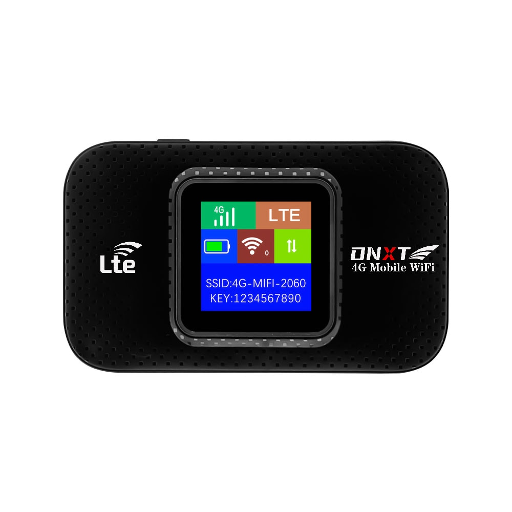 Router portabil DNXT M9S-E, Router 4G, Slot SIM, 3000mAh, Negru - eMAG.ro