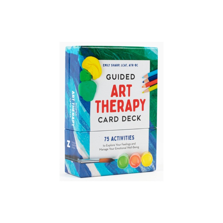 Guided Art Therapy Card Deck 75 Activities to Explore Your Feelings and ...