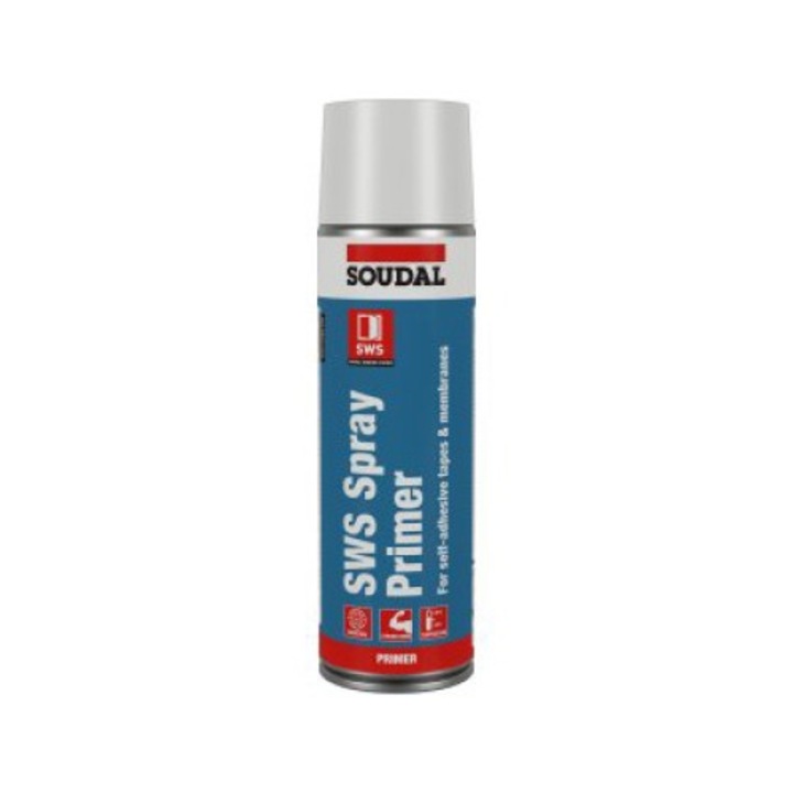 Spray primer Soudal, Amorsa benzi etansare, SWS 500 ml - eMAG.ro