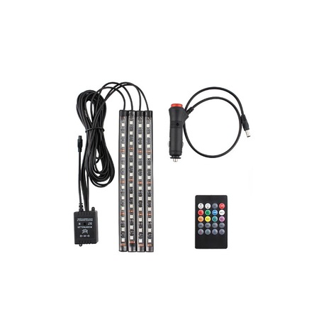 Set Baghete 12 Leduri Iluminare Ambientala LED AutoSwitchOn Doty ...