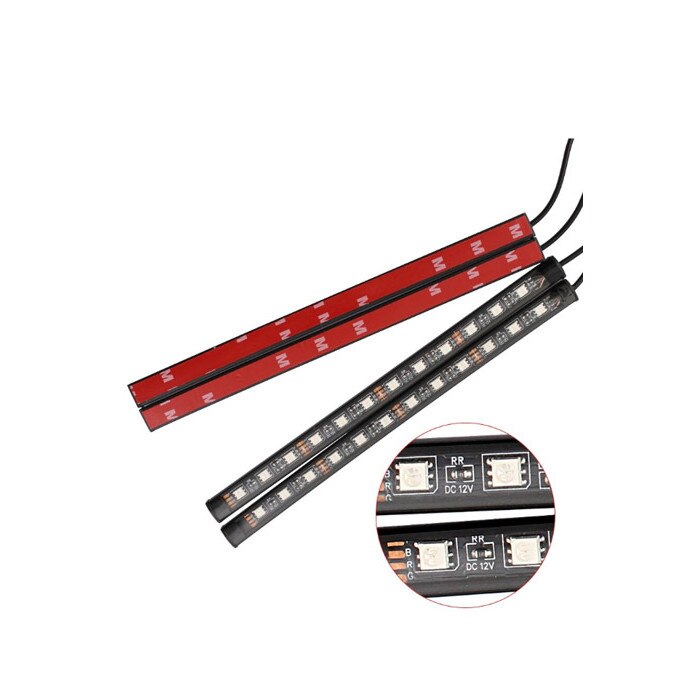 Set Baghete 12 Leduri Iluminare Ambientala LED AutoSwitchOn Doty ...