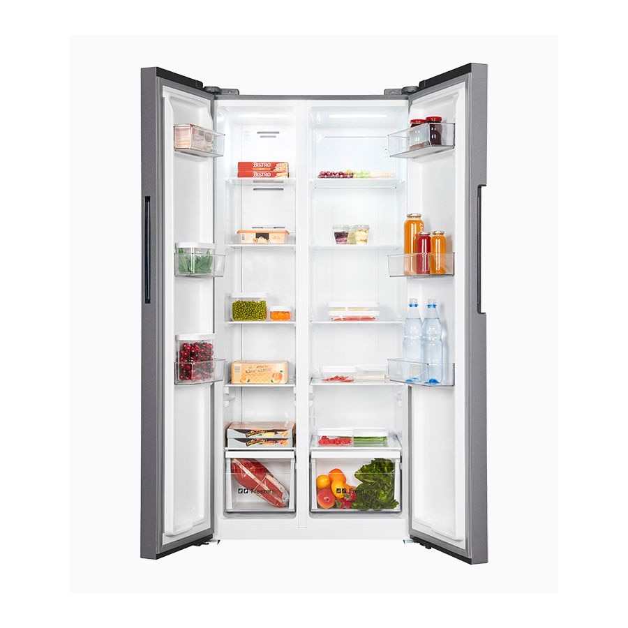 Frigider side by side, Exquisit, capacitate 444 litri, H 178.9 cm ...