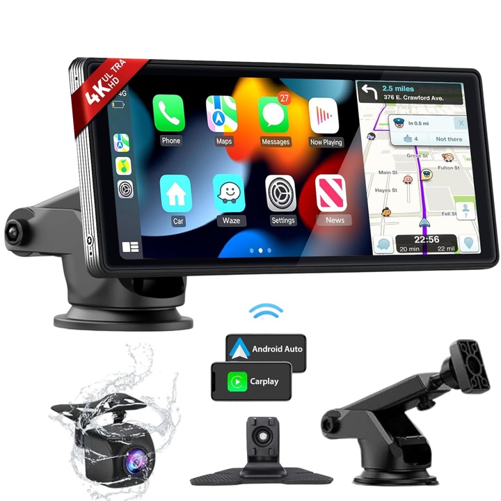 Navigatie Auto Universala Evolve-x®, Display touchscreen 10.26 inch ...