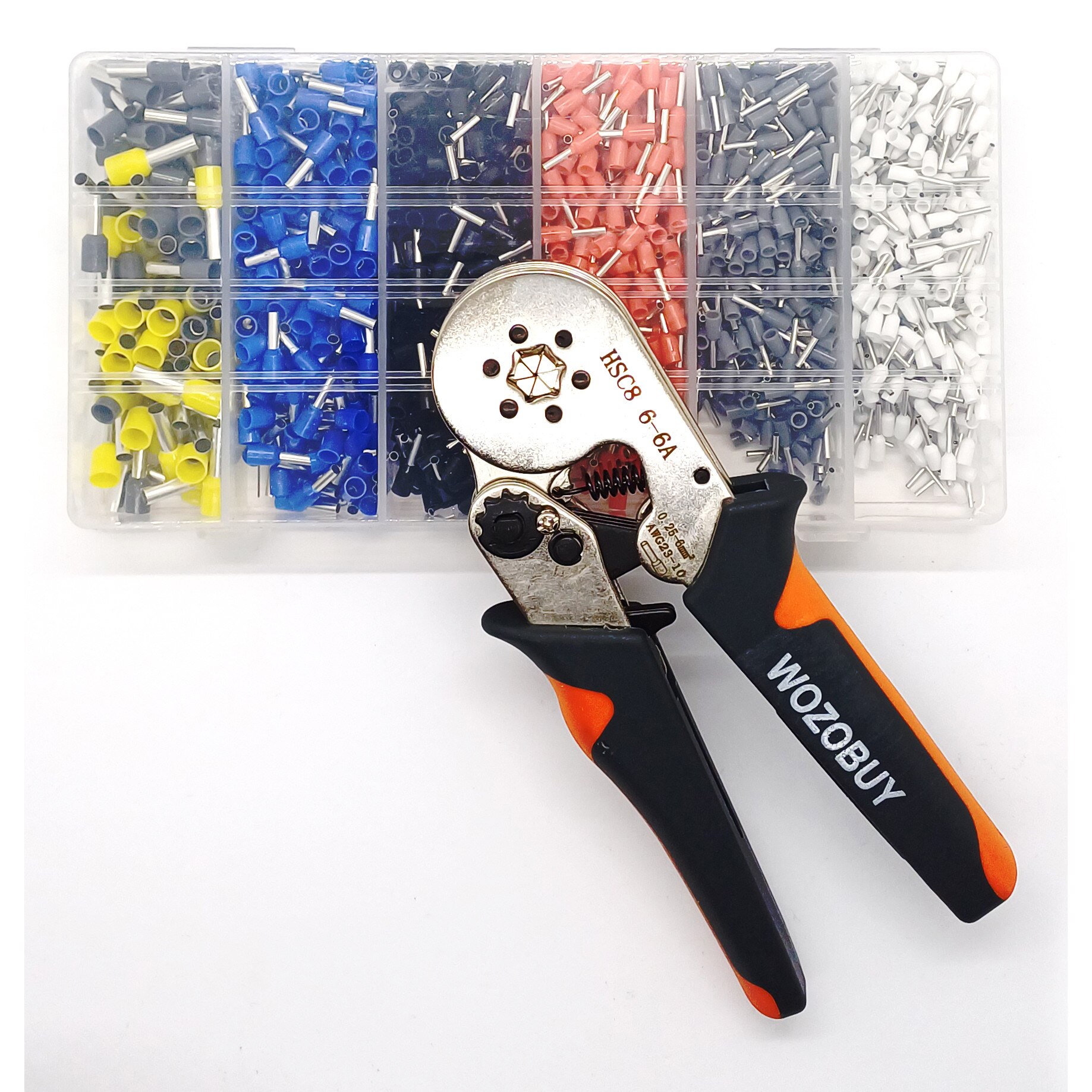 Cleste Sertizare Cabluri Electrice, auto-reglabil, HSC8 6-6A, 0.25-6mm ...