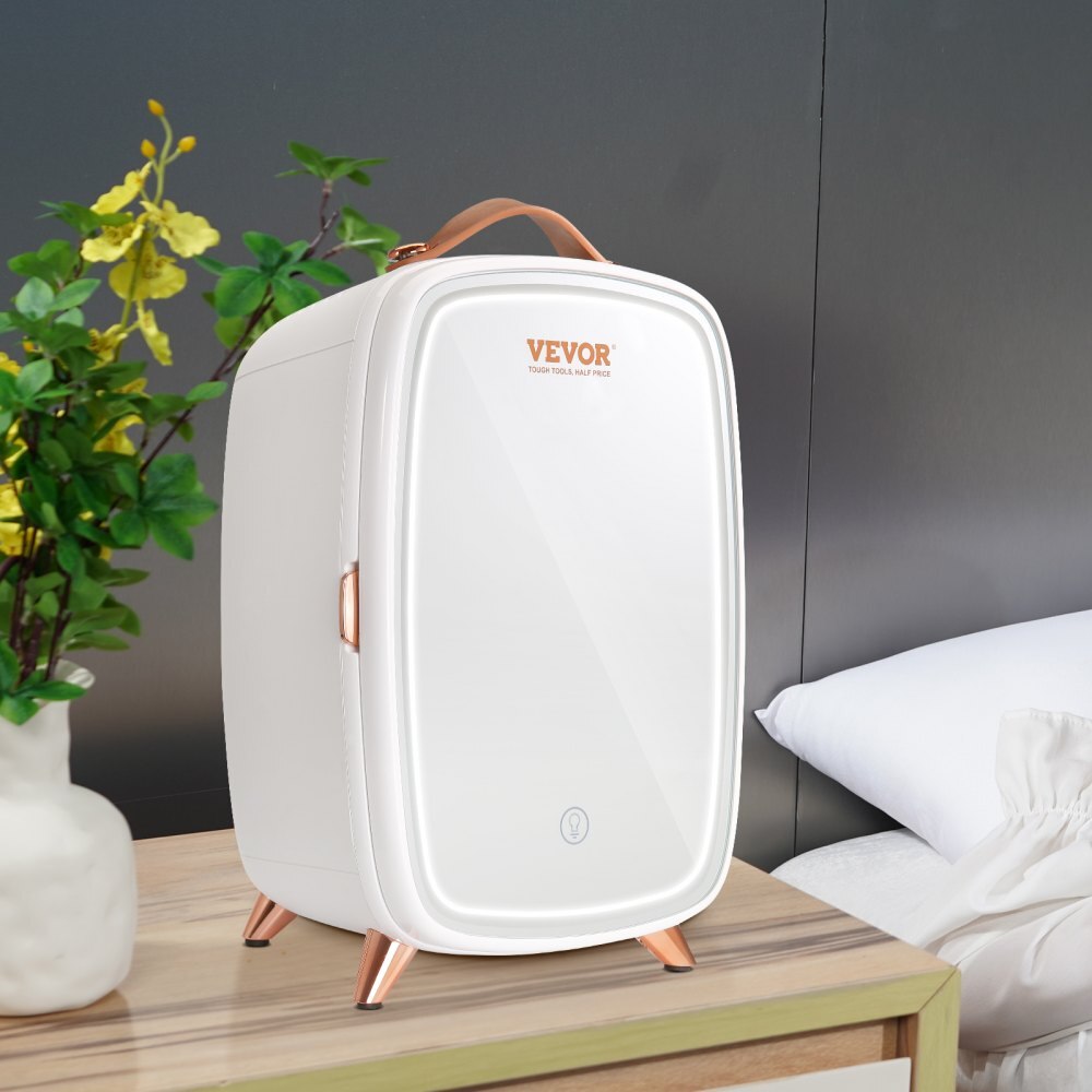 Mini Frigider pentru Cosmetice, Termoelectric, Portabil, 18W, 9V ...
