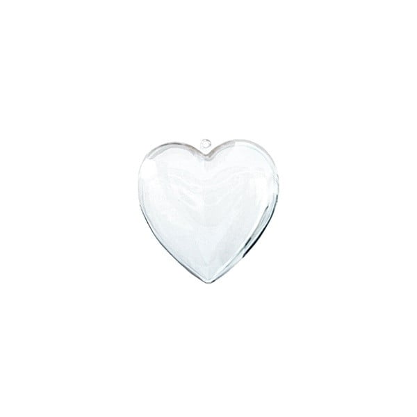 Inima transparenta din plastic, 6 cm - eMAG.ro