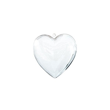 Inima transparenta din plastic, 10 cm - eMAG.ro