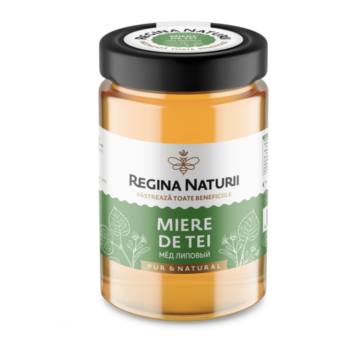 Miere naturala de tei 380g Regina Naturii - eMAG.ro
