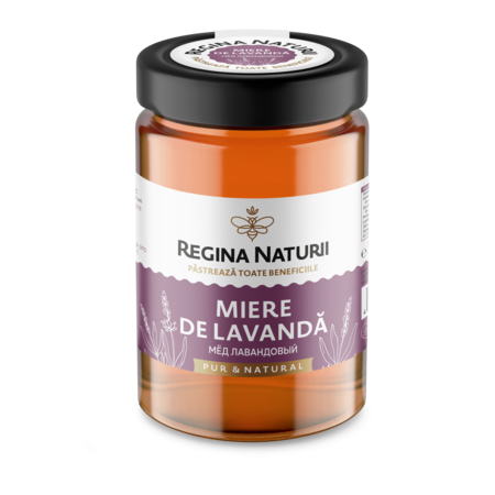 Miere naturala de lavanda 380g Regina Naturii - eMAG.ro