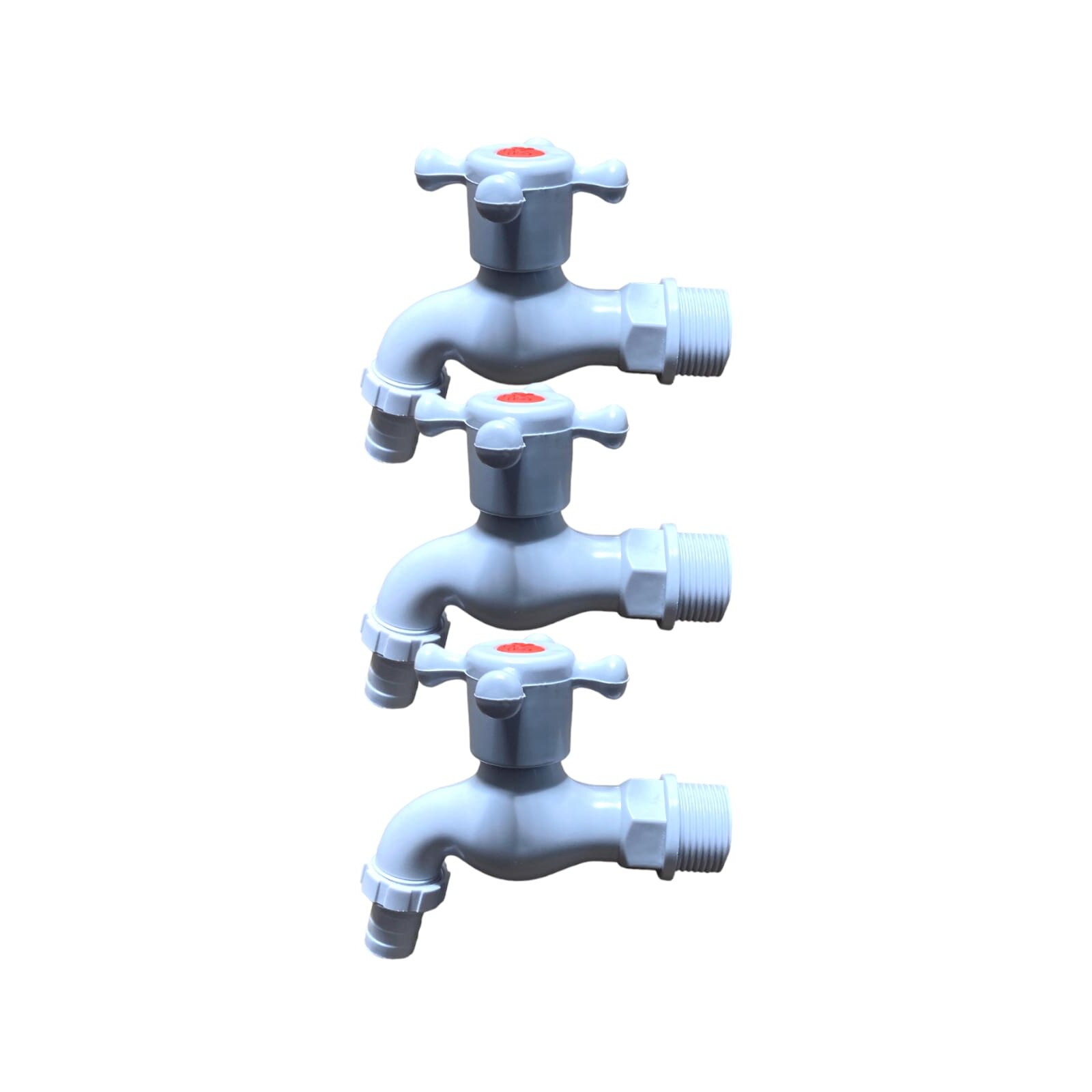 Set 3 robineti 3/4 din plastic, AVI-1426 - eMAG.ro