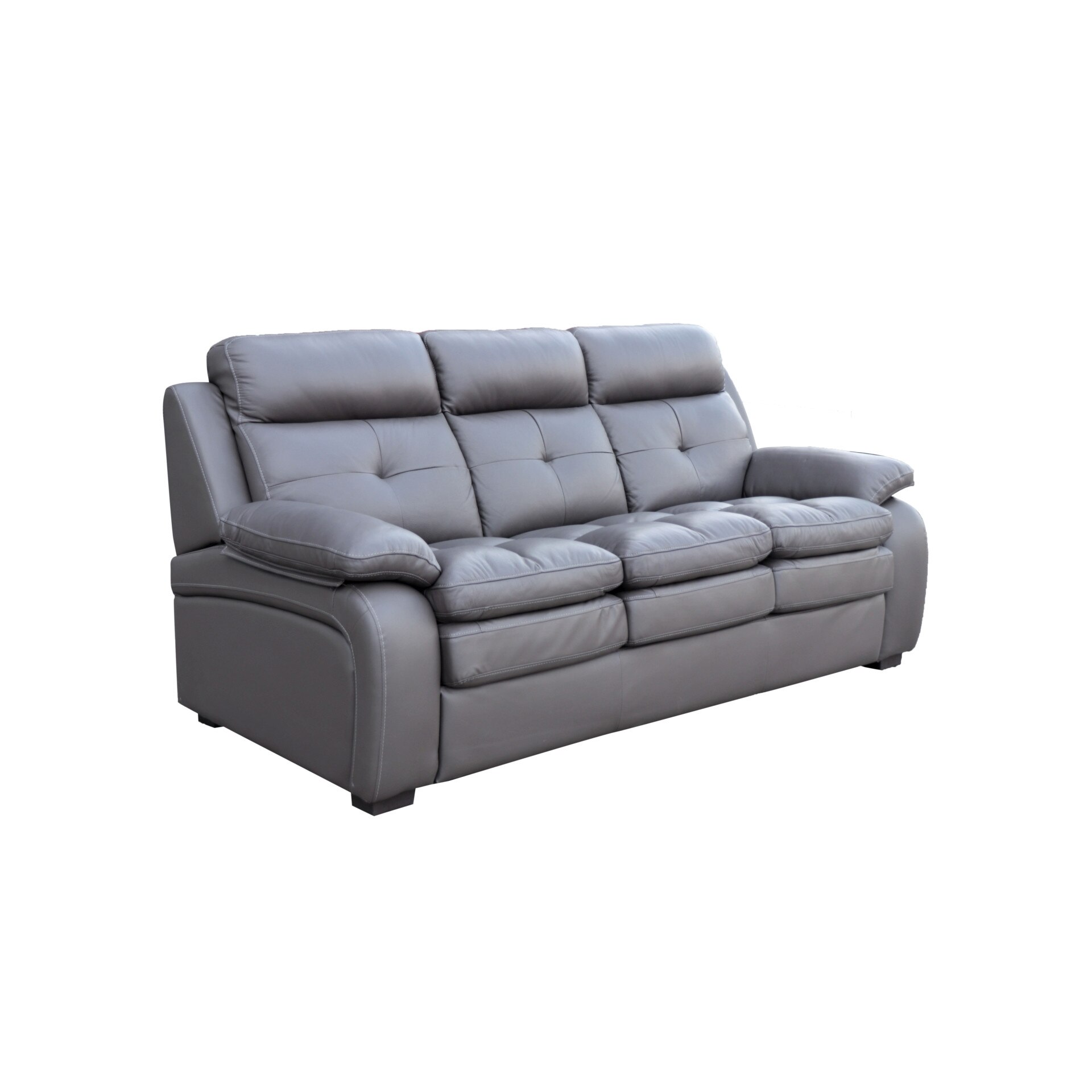 Canapea 3 locuri Extensibila, Model 2991, Piele naturala, Lungime 200cm ...