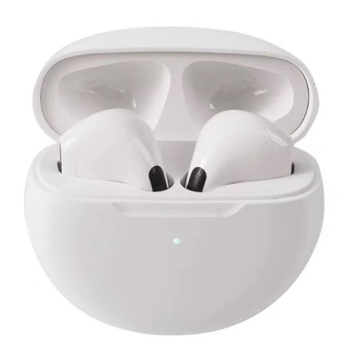 Casti wireless bluetooth, Pro 6, audio, in ear, fara fir, sport, cu ...