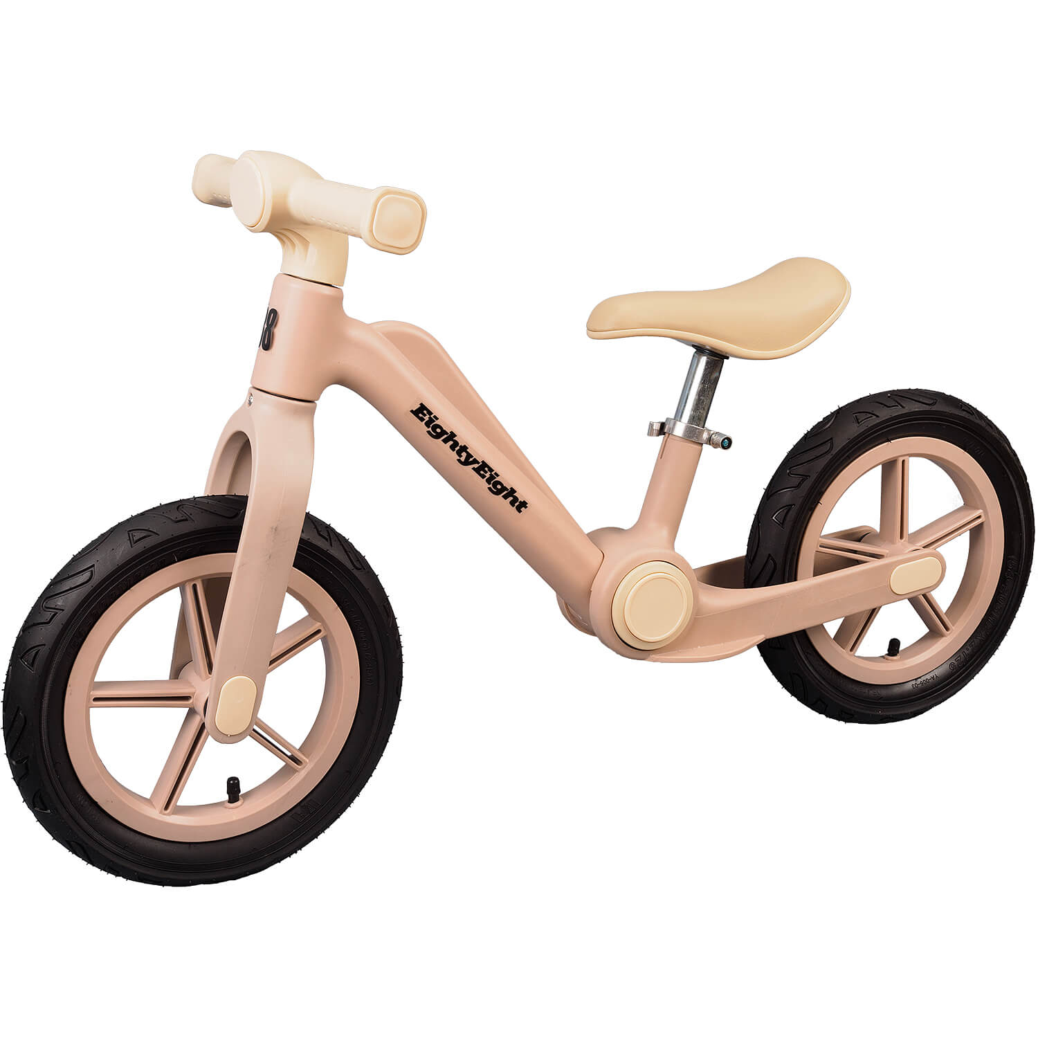 Bicicleta fara pedale pentru copii EightyEight Condor, 12 inch, tan ...