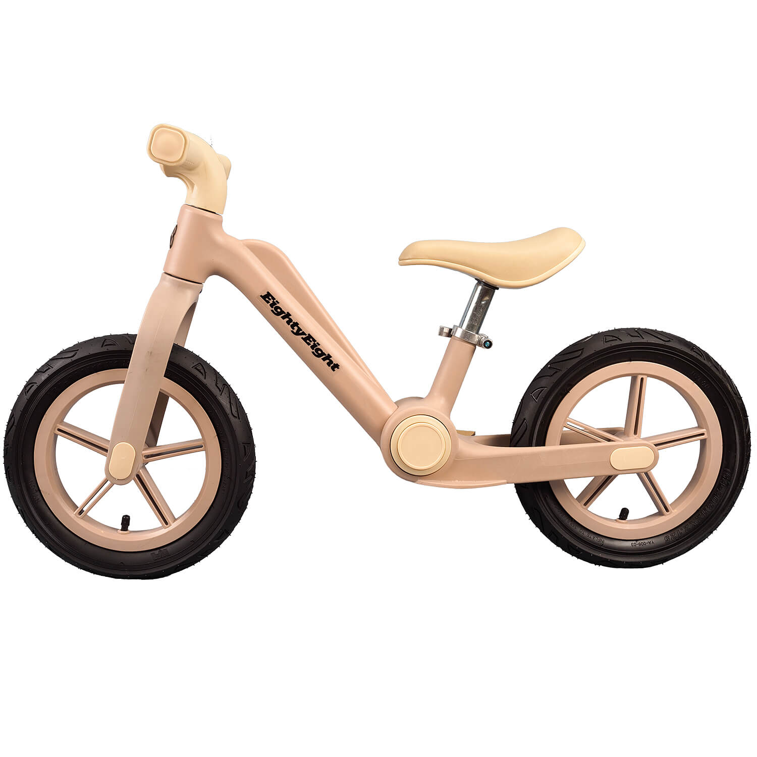 Bicicleta fara pedale pentru copii EightyEight Condor, 12 inch, tan ...