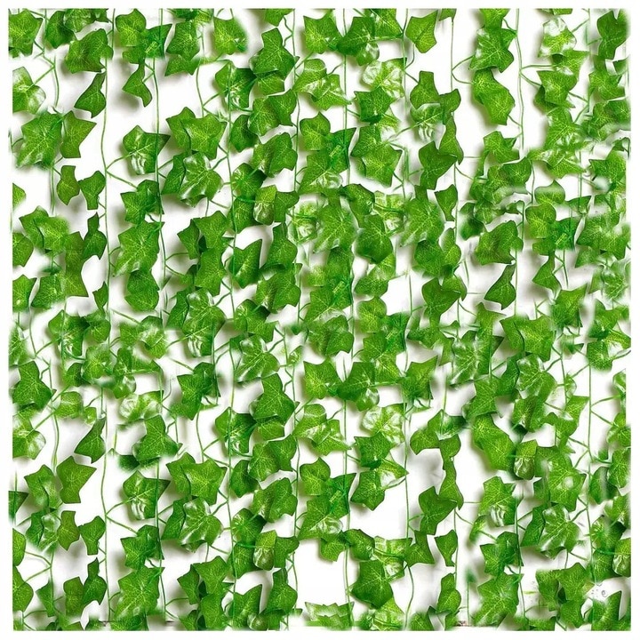 Set 24 ghirlande decorative iedera artificiala 50 m, Verde - eMAG.ro