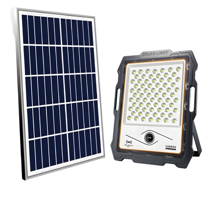 Proiector Solar LED cu Camera Inteligenta, Siguranta si Lumina pentru ...